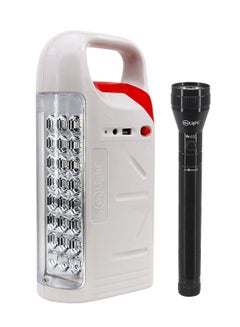 Mr. Light 2 In 1 Combo Rechargeable Emergency Lantern And Torch ...