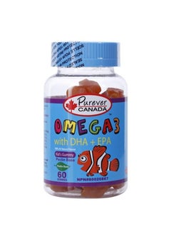 Purever CANADA Purever Canada Omega 3 With DHA And EPA - 60 Gummies KSA ...