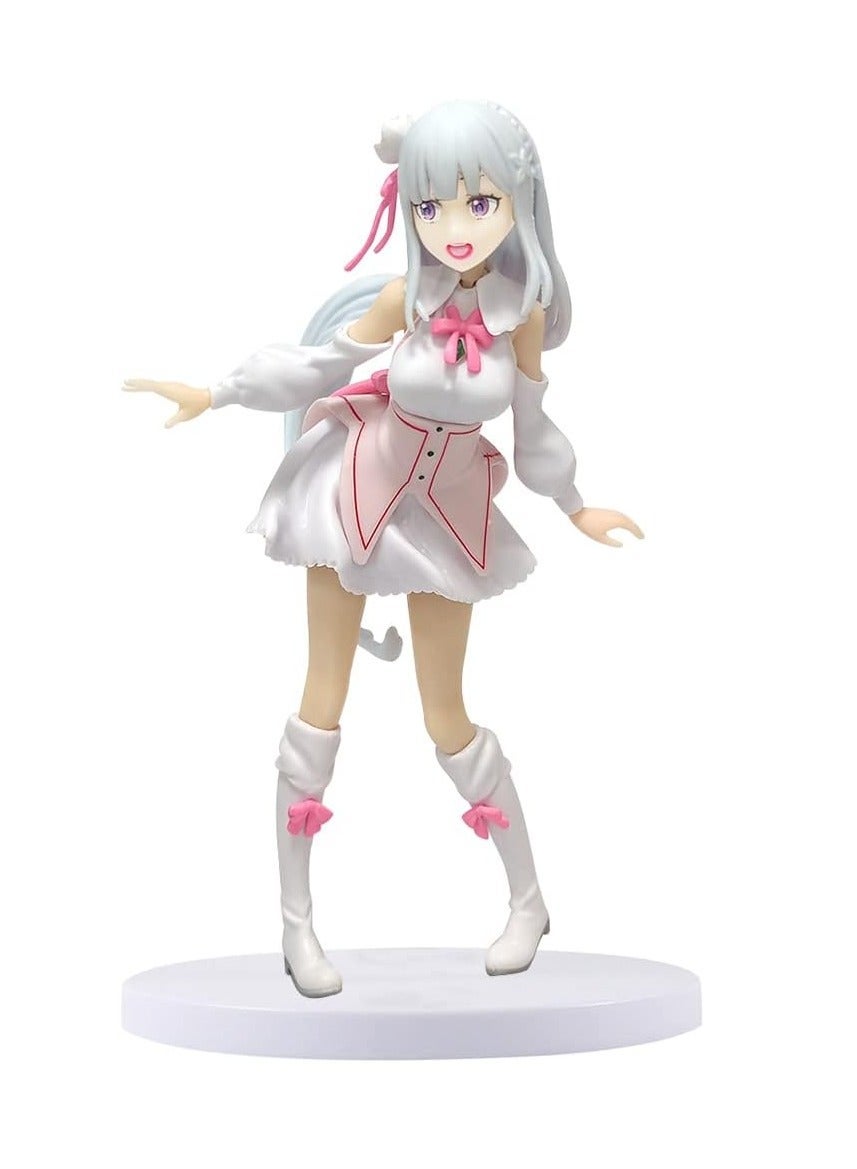 Generic Re:Zero - Start Life in Another World, Emilia Character Statue ...