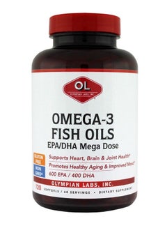 Olympian Labs Mega Omega 3 Fish Oils 60 Sevings3148 KSA | Riyadh, Jeddah