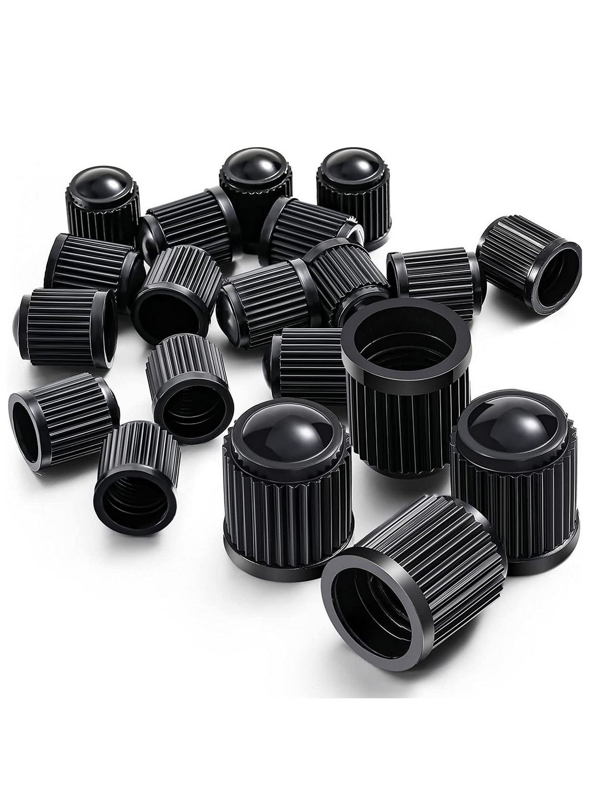 RATSAW Set of 30 Plastic Tire Valve Stem Caps with O Ring Seal ...