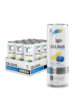 CELSIUS CELSIUS Fizz Free Blue Razz Lemonade Energy Drink Pack of 12 ...