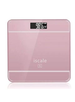 Iscale Body Weight Digital Scale with LCD Display Screen- Pink KSA ...