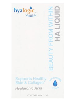Hyalogic Beauty From Within HA Liquid Non-Flavored 1 oz (30 ml) UAE ...