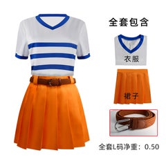 Generic One Piece Cosplay Costume Full Set for HalloweenReal-life Nami ...