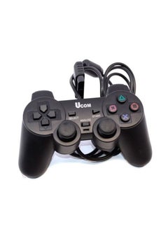 Ucom USB Dual Shock Wired Vibration Gaming Controller For PC/WinXP/Win7 ...