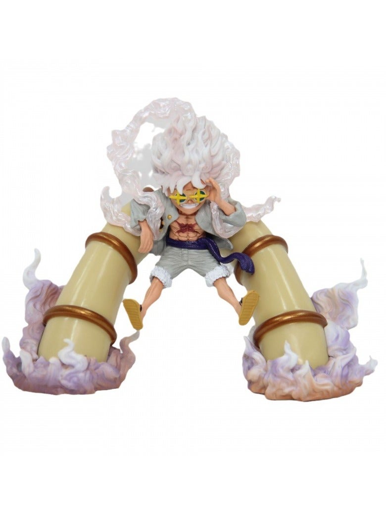 Generic One Piece Anime Gear 5 Dawn Rocket Figurine, Anime Action ...