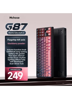 Generic MCHOSE Mai From The Explosion G87 Knob Customized Mechanical ...