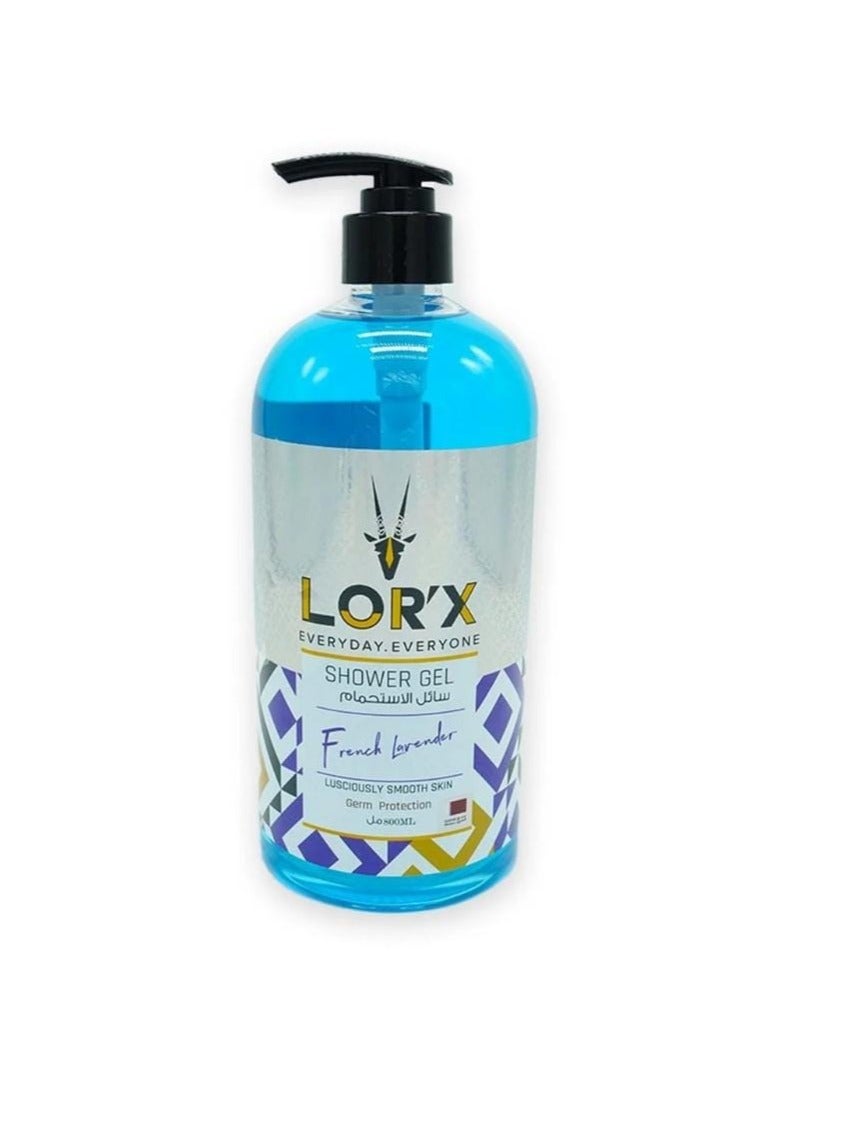 LOR'X Lor'x French Lavender Shower Gel 800ml | Best Price KSA | Riyadh ...