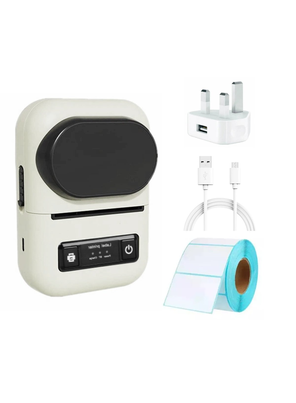 DIGI CORE Inkless Label Maker Machine Portable Printer Label Maker ...