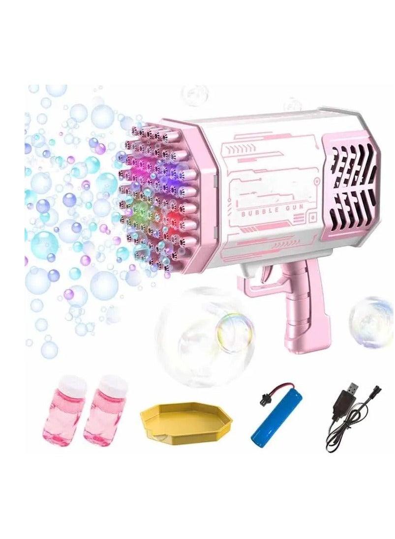 DEHKAH Bubble shooter gun, 69 hole bubble shooter machine with colorful ...
