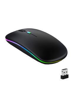 Generic Wireless Bluetooth Mouse LED Slim Dual Mode (Bluetooth 5.1 ...