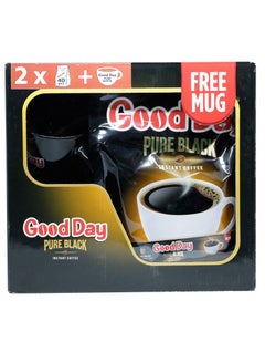 good day Good Day Pure Black, Instant Coffee 200g 2 Packs + Free Mug ...