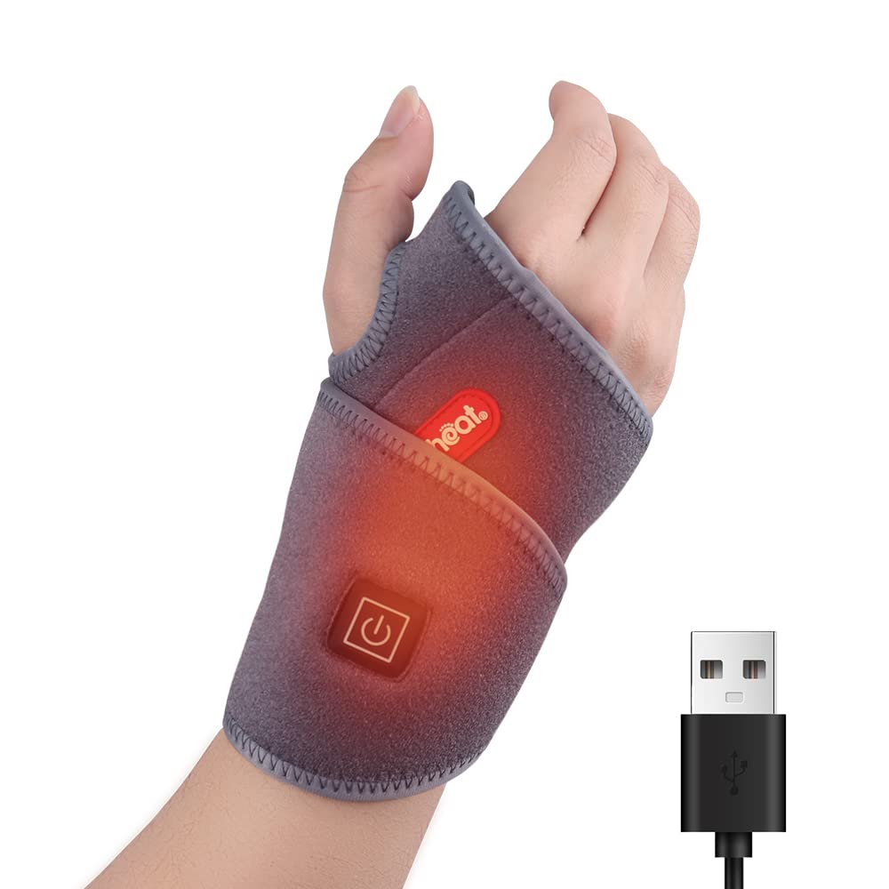 comfheat Comfheat Wrist Heating Pad Wrap for Pain Relief Heated Wrist ...