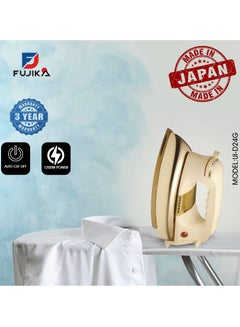 FUJIKA Fujika Dry Iron - Gold UI-D24GOLD(G) - Made in Japan | Best ...