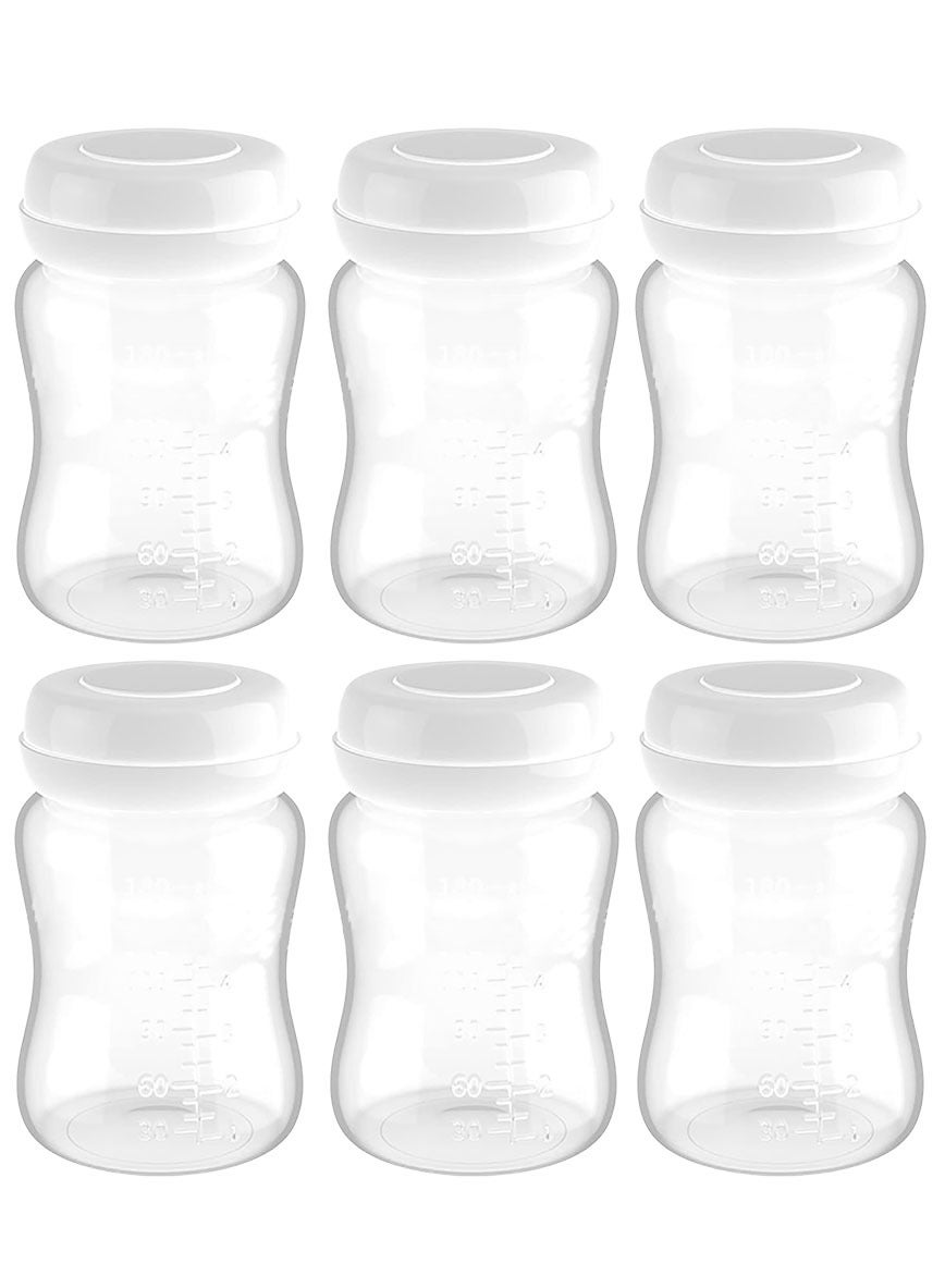 Be a better mom 6 Count Breastmilk Storage Bottles with Lock-Tight Cap ...