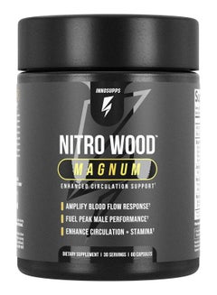 INNOSUPPS InnoSupps Nitro Wood Magnum Enhanced Circulation Flow Support ...