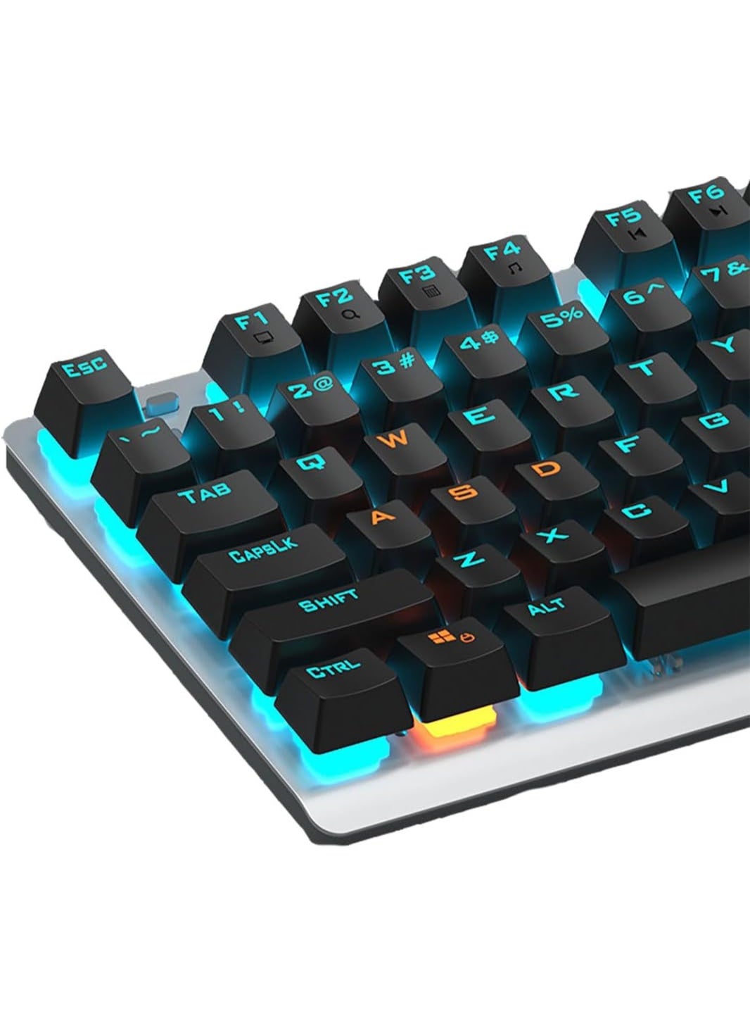 AULA Aula F3001 Wireless Mechanical Gaming Keyboard, RGB Backlit ...