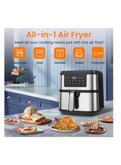 Generic Air Fryers Large Air Fryer Smart Digital Air Fryer with Basket ...