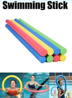 Joerex Pack Of 8 Swimming Noodles, Swim Pool Noodle, Water Float Aid ...
