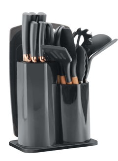 HausRoland 19 Pieces Knife Set for Kitchen, Cooking Utensils Set ...