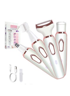 Generic Electric Lady Shaver, Electric Razor for Women Shaving 4-in-1 ...