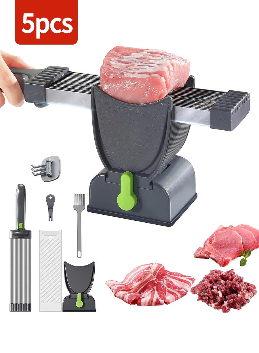 jinxinrui Meat slicer and kitchen knife set, used for slicing and ...