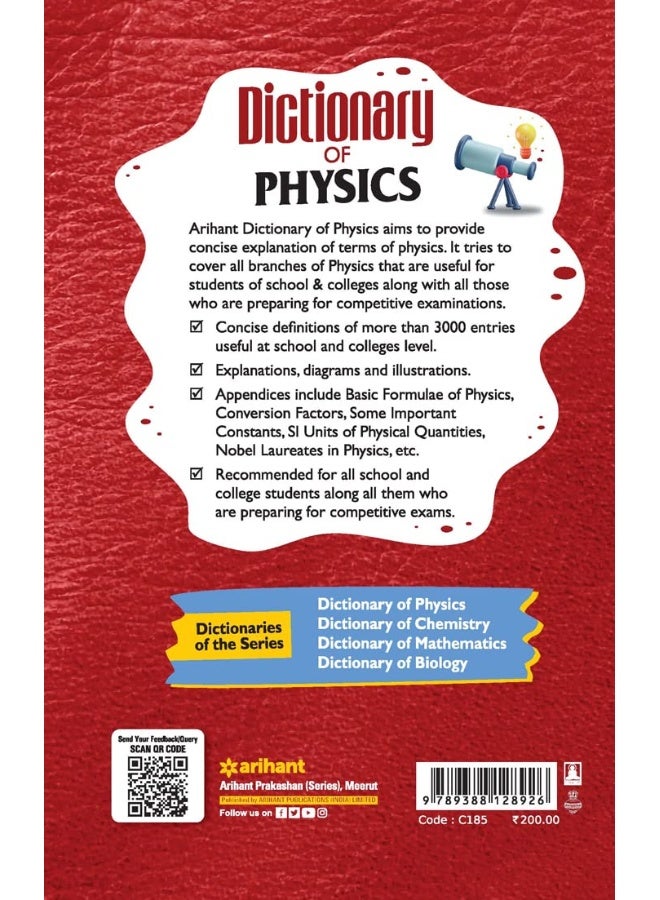 Repro Books Limited Dictionary Of Physics | Best Price UAE | Dubai, Abu ...