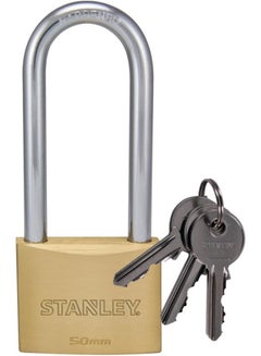 Stanley 50 Mm 3-Keys Solid Brass Padlock UAE | Dubai, Abu Dhabi