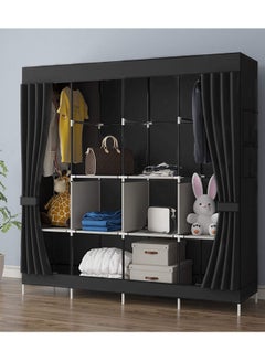 Roman Gifts Portable 4 Door Closet Large Wardrobe Closet Clothes ...