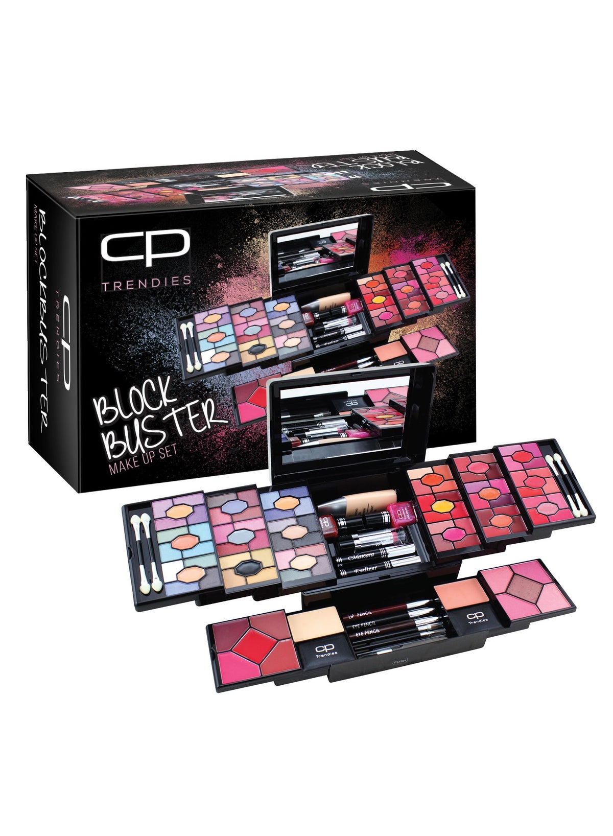 CP Trendies Block Buster Make Up Kit, 78 Pcs Set, Ultimate Color ...