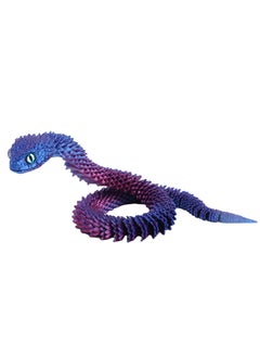Generic 3d Printed Snake Toy Joint Movable Simulation Animal Model Gift ...