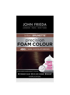John Frieda PFC John Frieda Brown Permanent Precision Hair Color Foam ...