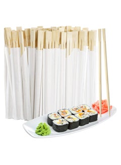 Generic 100 Pairs Disposable Chopsticks, Bamboo Wooden Solid No ...