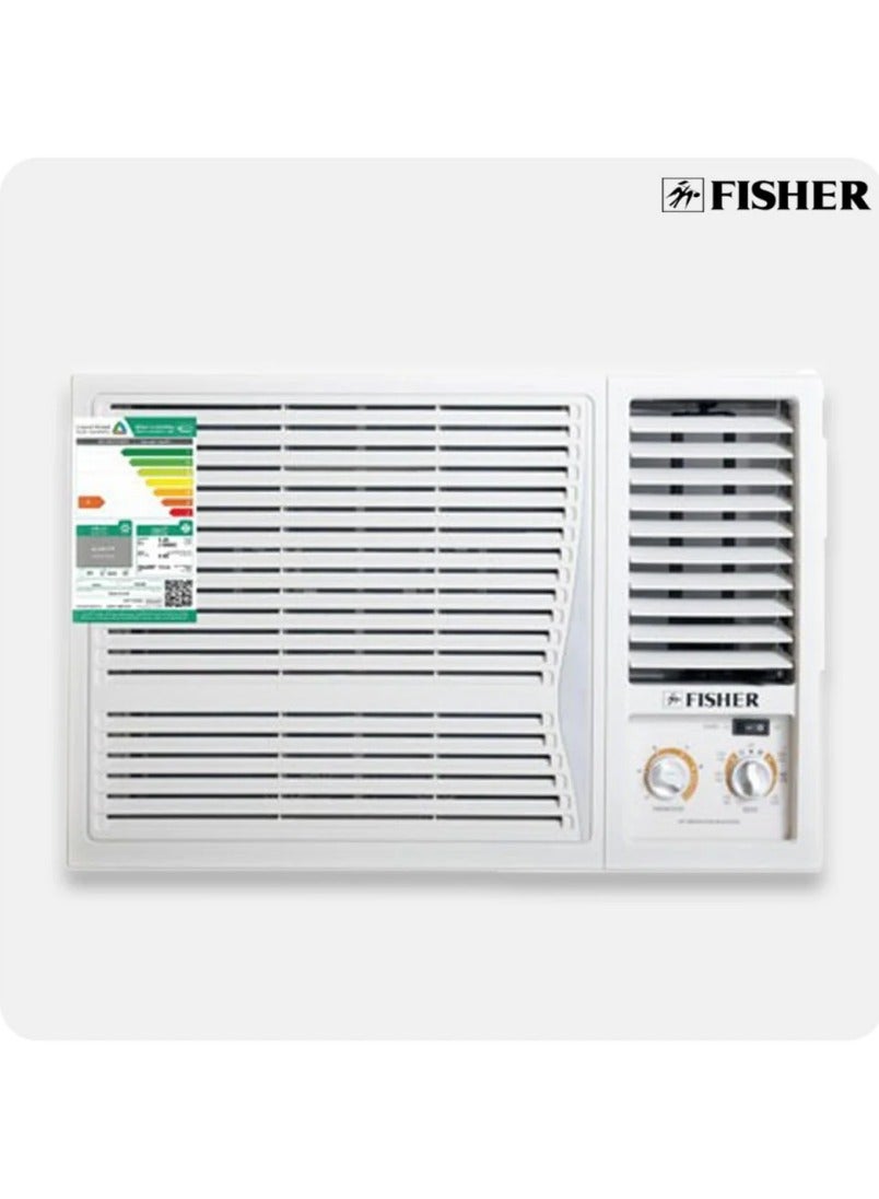 FISHER FISHER Window Air Conditioner 18, Cold Only, Capacity 18,000 BTU ...