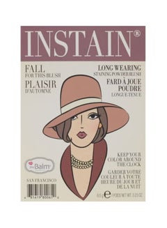 theBalm Instain Long-Wearing Powder Staining Blush Pinstripe Plum ...
