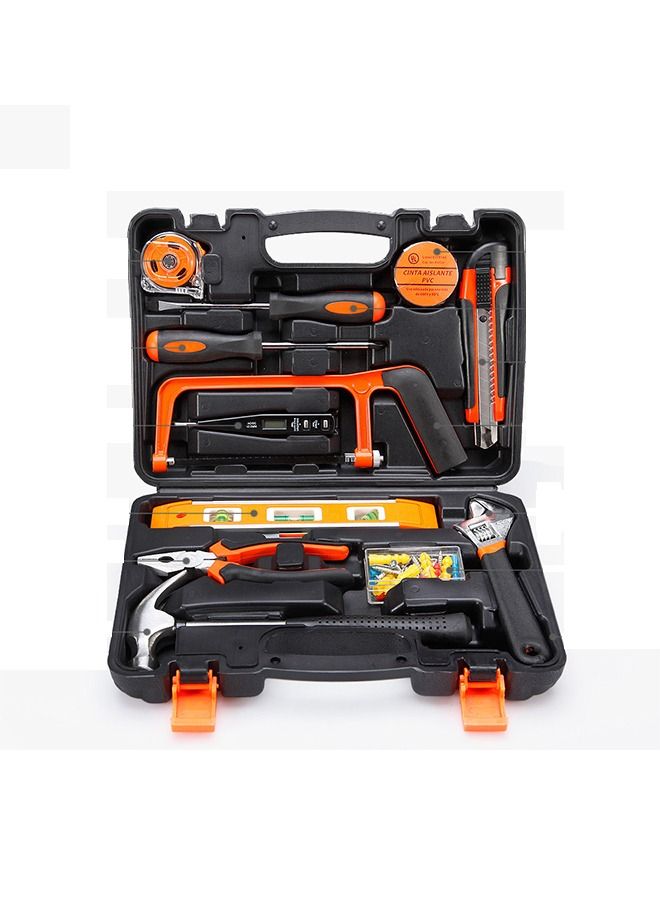 Arabest Hand Tool Set Drill, Home Toolbox, 13-Piece Hardware Repair ...