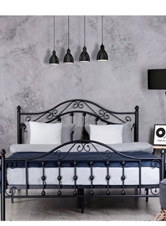 Living Steel Bed With Thick Steel Base 200*150cm. KSA | Riyadh, Jeddah