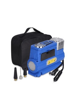 SPIDER 12v Single Cylinder Blue Air Compressor With Digital Inflator ...