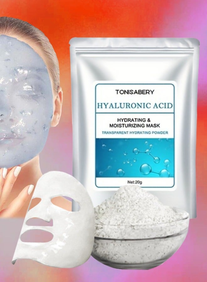 TONISABERY Hyaluronic Acid Facial Mask Powder Hyaluronic Acid Peel Off ...