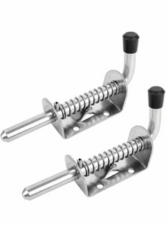 Excefore Spring Loaded Latch, 2 Pcs 304 Stainless Steel Barrel Bolt ...