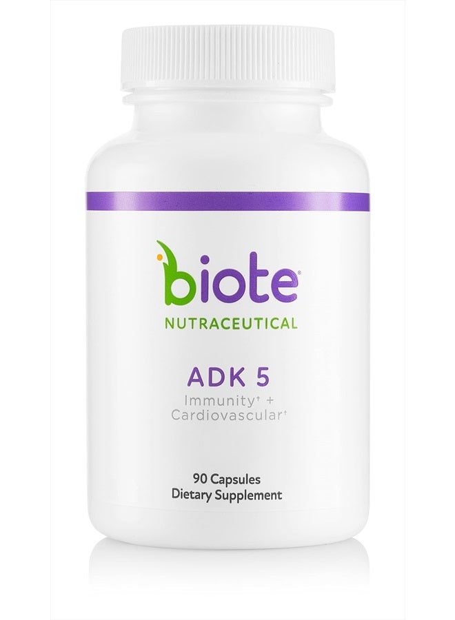 bioTE Nutraceuticals - ADK 5 - Immunity + Cardiovascular (90 Capsules ...