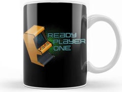Baskı Dükkanı Print Shop Ready Player One Retro Arcade Logo Mug ...