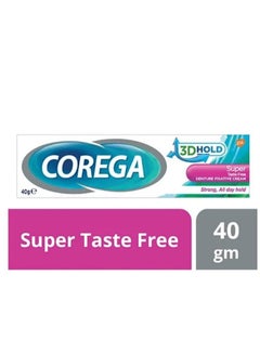 COREGA Super Taste Free Denture Fixative Cream 40grams UAE | Dubai, Abu ...