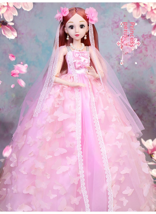 60cm Doll Toy Gift Box Girls Princess Aisha Barbie Doll Set Children's ...