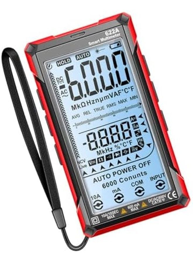Generic Digital Multimeter Auto Ranging Voltage Frequency Resistance ...