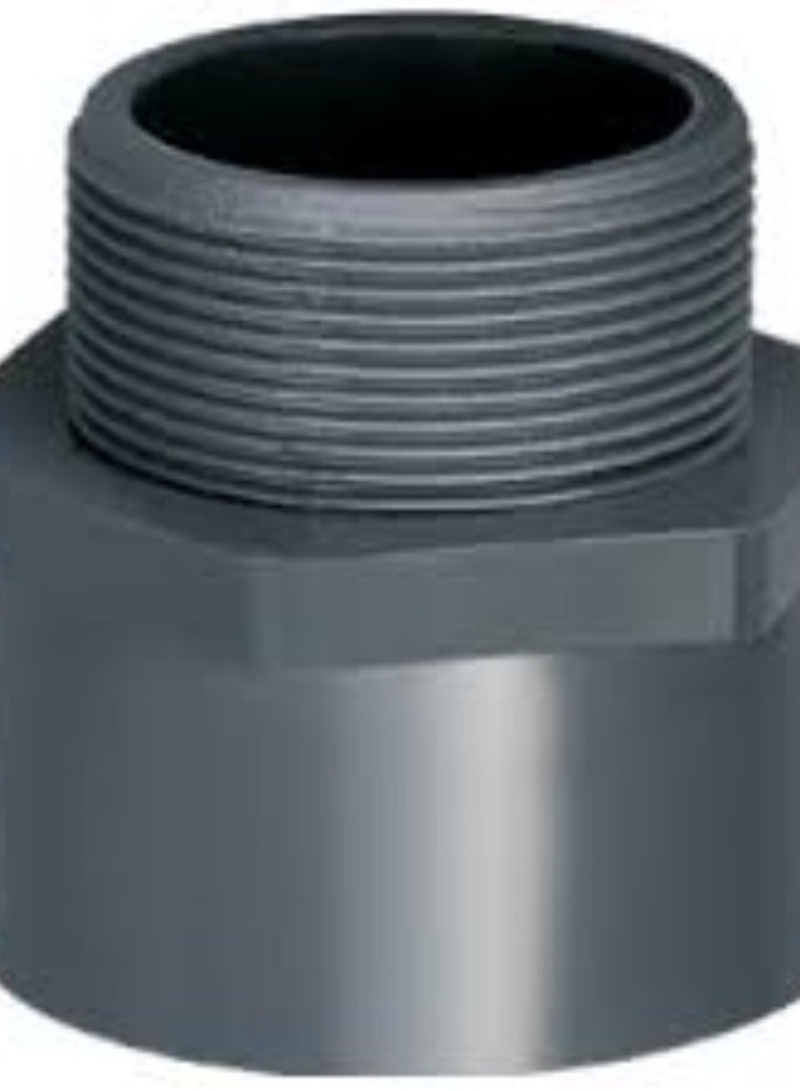 KNP KNP MTA Male Threaded Adapter PVC Pipe Fitting is used to connect ...