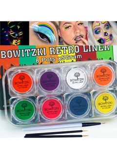 Bowitzki 8X5 Gram Water Activated Eyeliner Hydra Liner Makeup Uv Glow ...