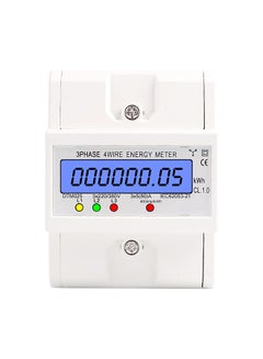 Generic 3 Phase 4 Wire Energy Meter 220/380V 5-80A Energy Consumption ...
