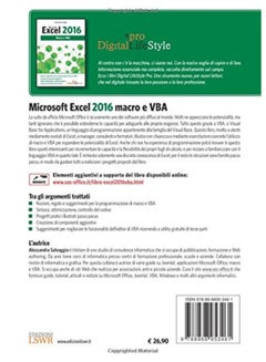 Microsoft Excel 2016. Macro e VBA | Best Price KSA | Riyadh, Jeddah
